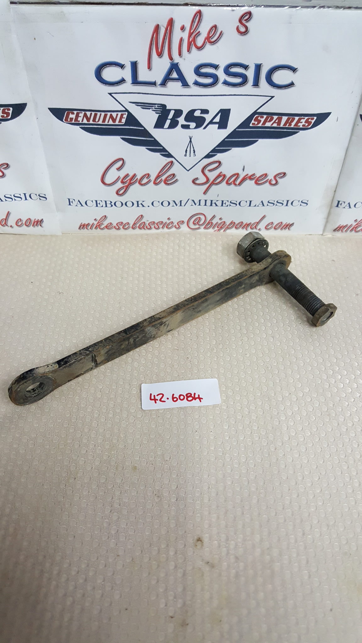 BSA A7 A10 B31 B33 Rear BRAKE STRAP 42-6084 | Mikes Classic Cycle Spares