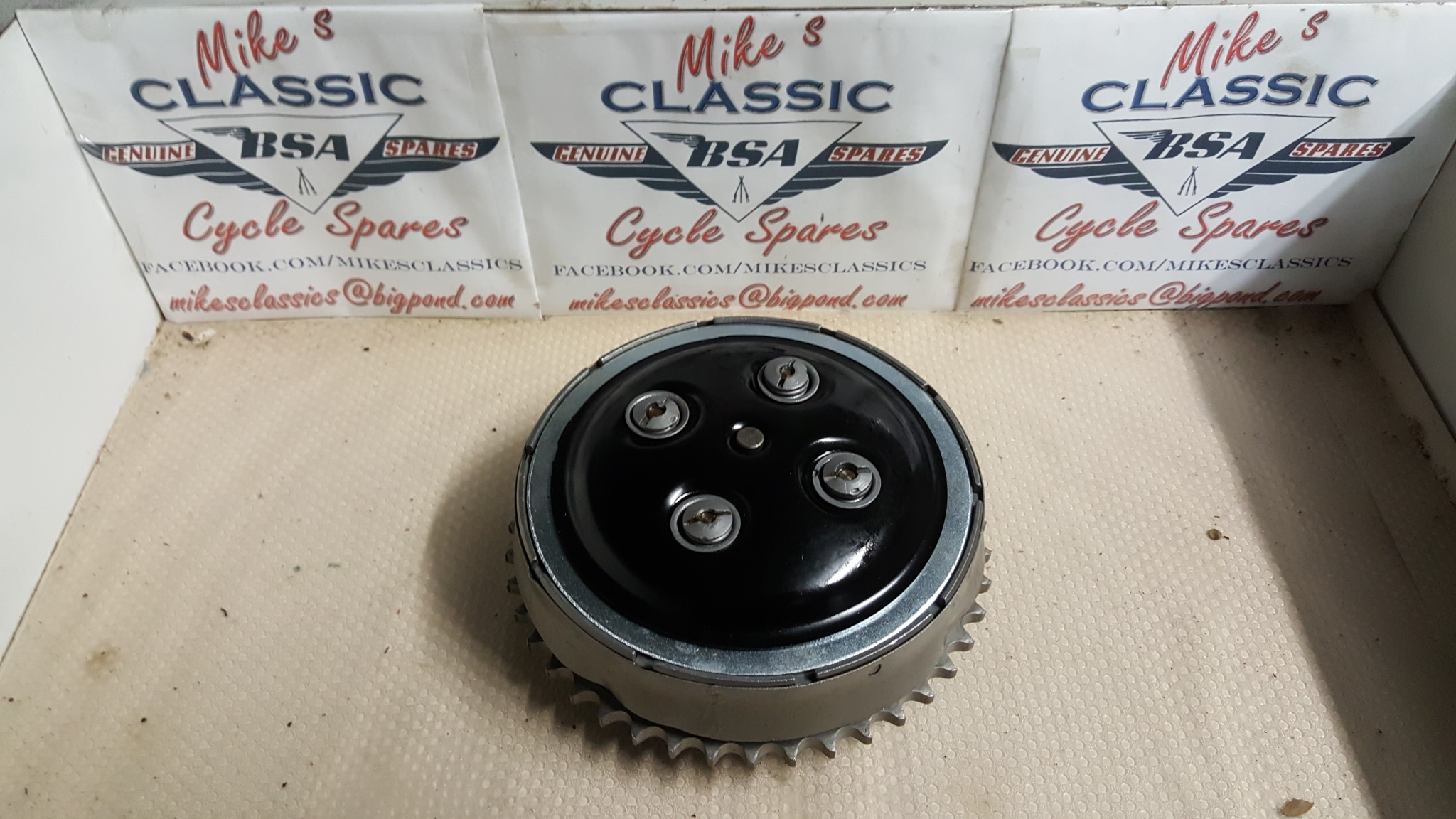 REBUILT TRIUMPH TO BSA CLUTCH ASSEMBLY | Mikes Classic Cycle Spares
