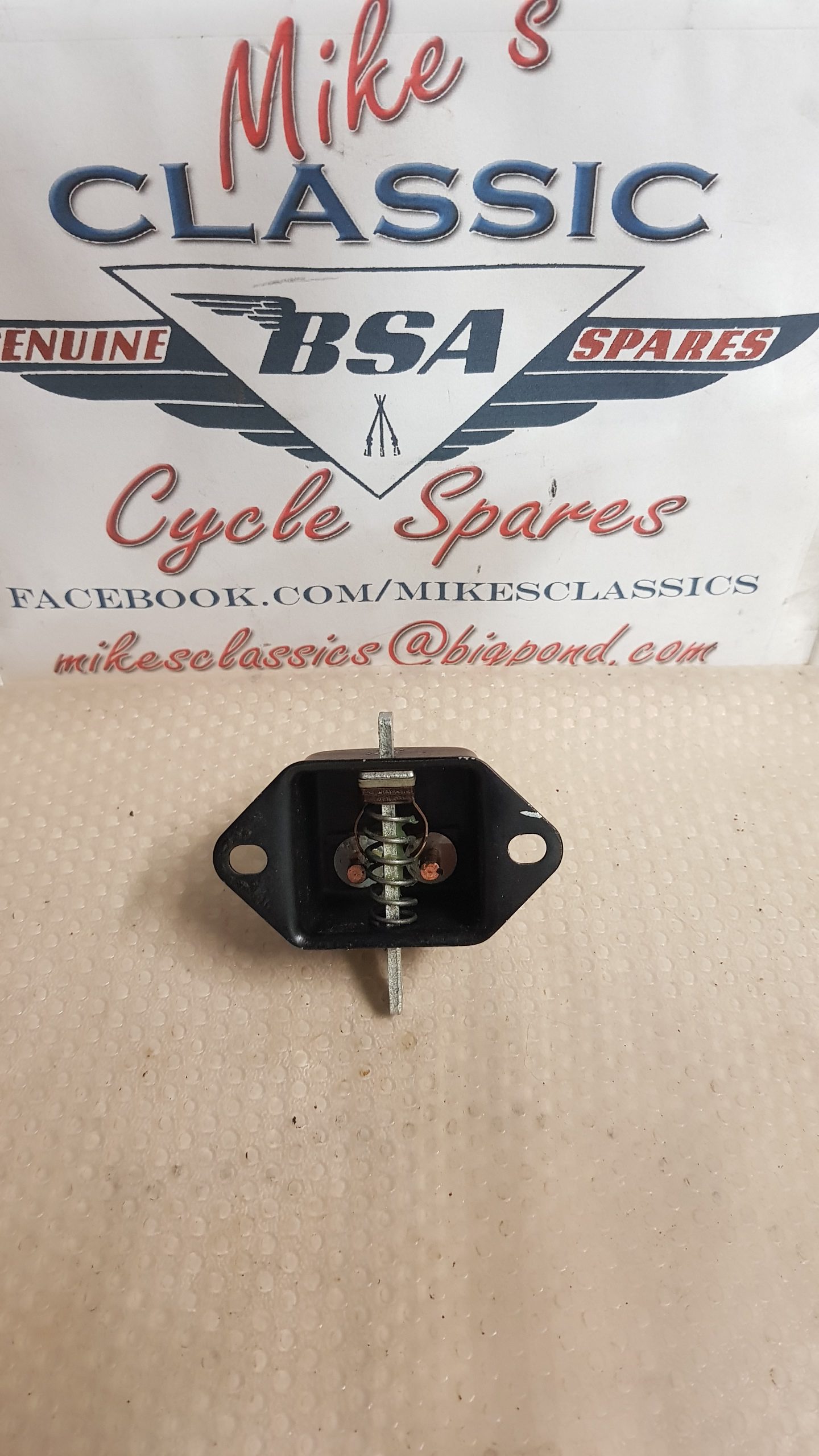 NOS LUCAS 31281 BSA PLUNGER BRAKE LIGHT SWITCH 19-1106 | Mikes Classic ...
