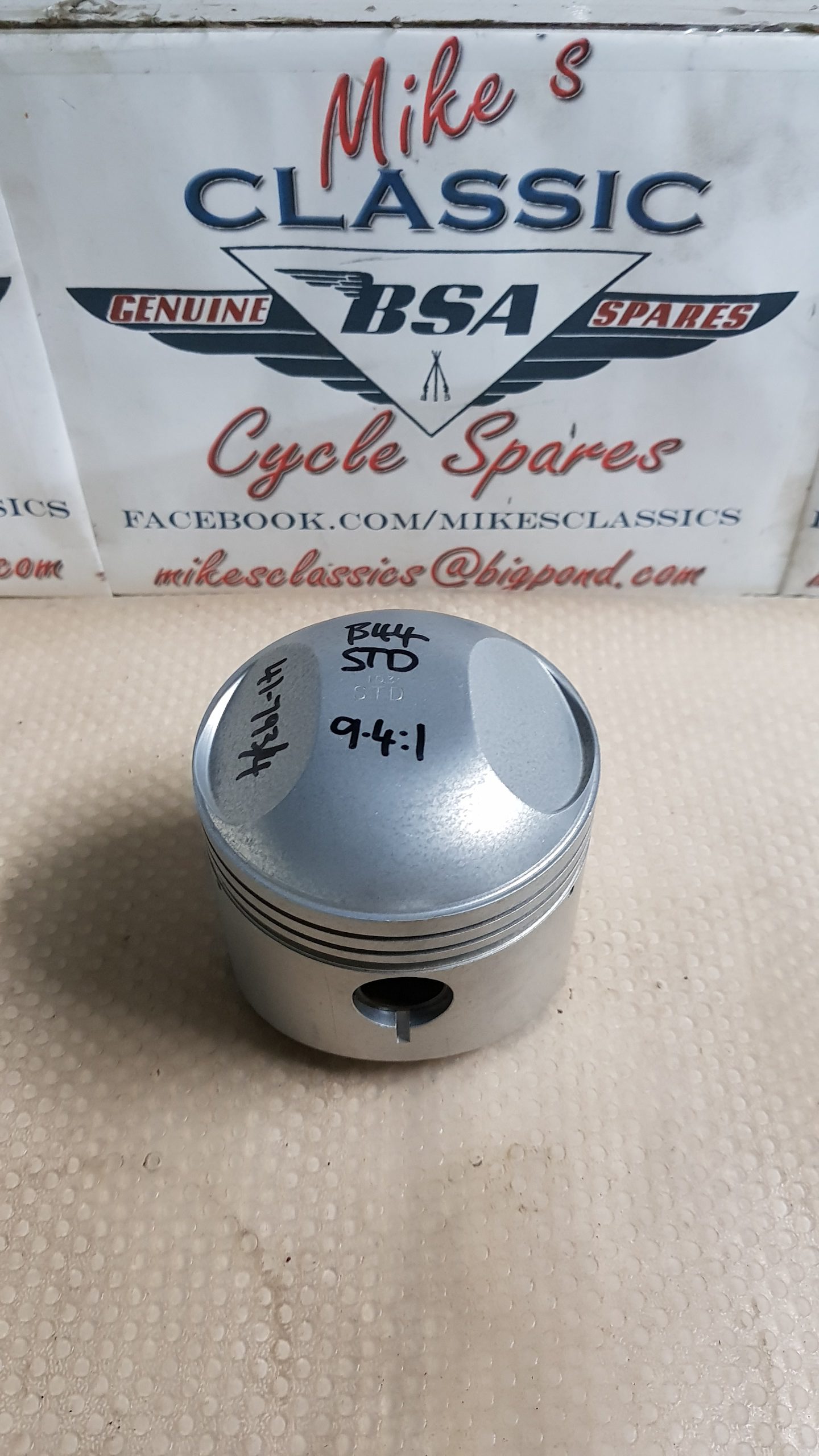 NOS BSA B44 STD HEPOLITE 17791 PISTON 41-794 PISTON ONLY - NO RINGS ETC ...