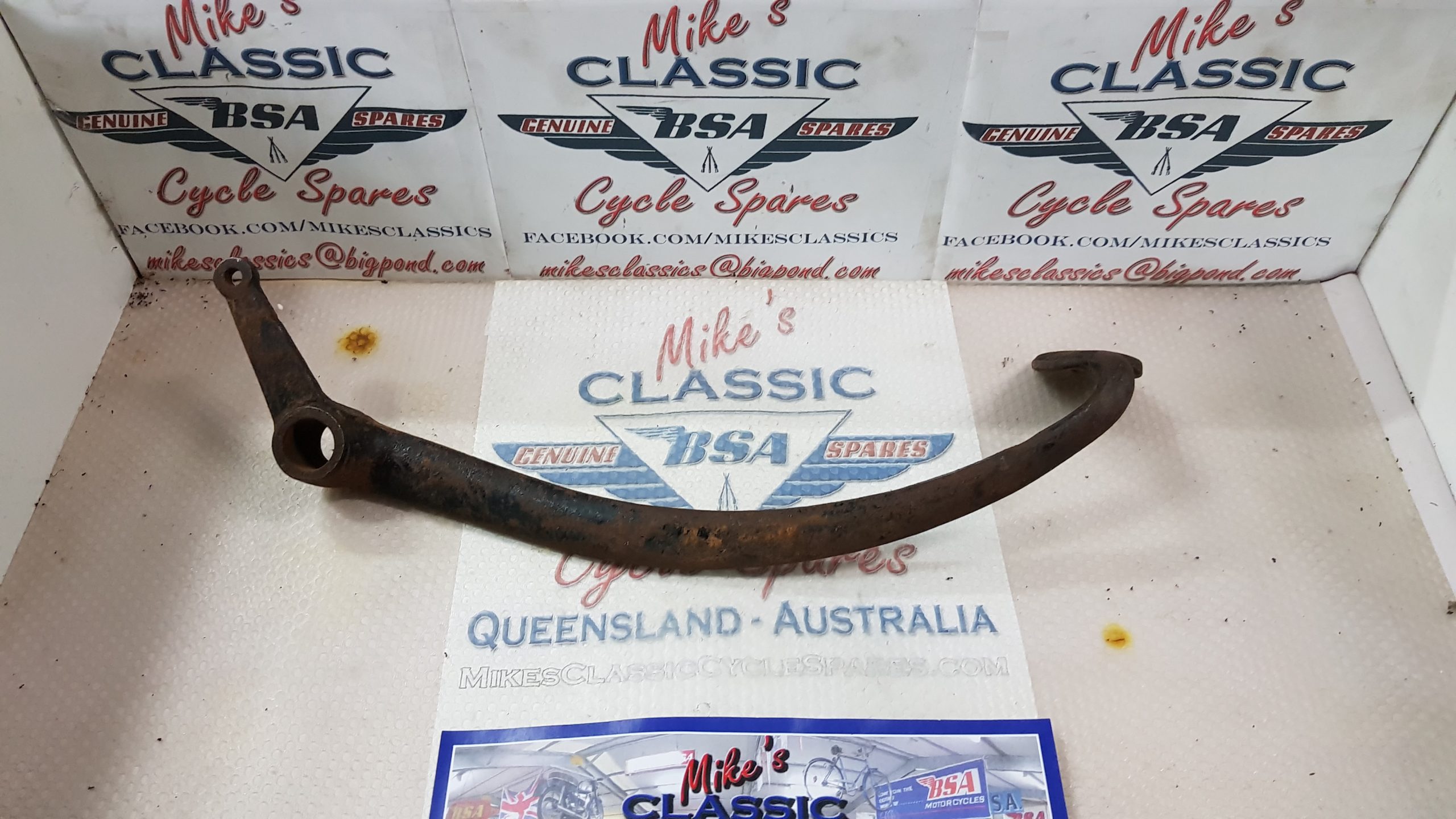 BSA B34 B32 B33 M20 REAR BRAKE PEDAL 65-7060 USED | Mikes Classic Cycle ...