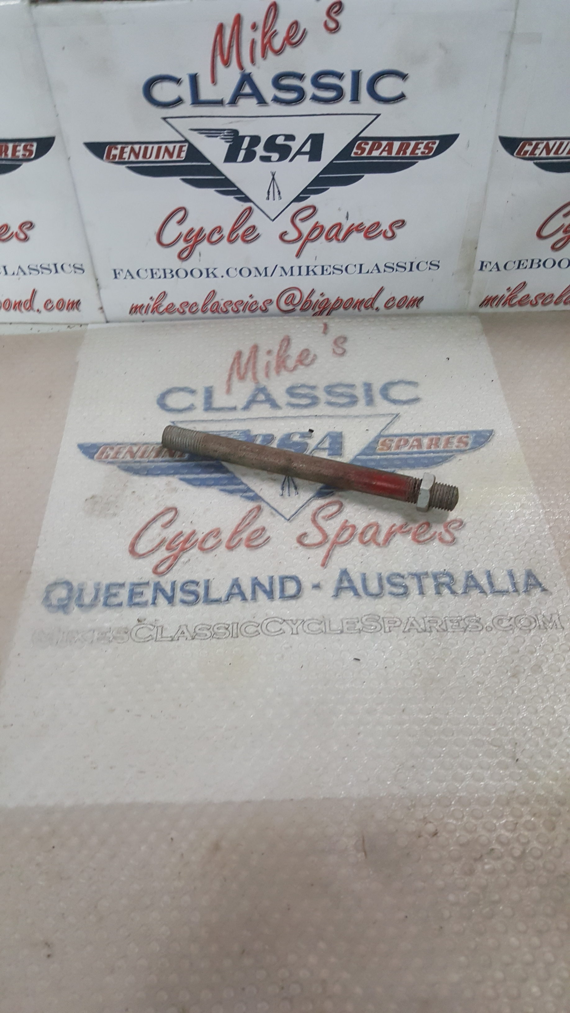 NOS BSA A7 A10 B31 B33 CENTER STAND PIVOT STUD 42-4714 | Mikes Classic ...